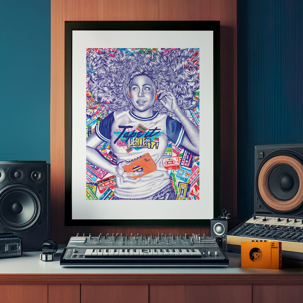 "TAPE IT OR LEAVE IT" POSTER • HELENA HAUSS