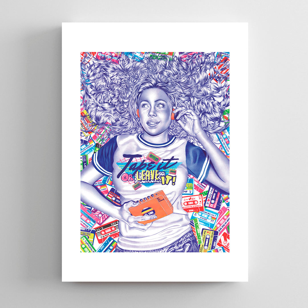 "TAPE IT OR LEAVE IT" POSTER • HELENA HAUSS